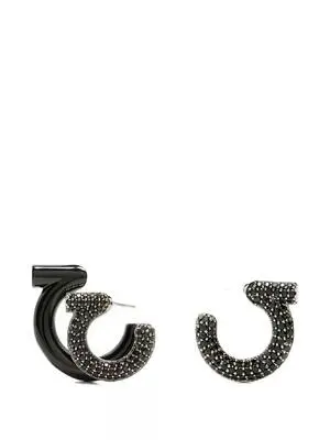 FERRAGAMO Embellishment Earrings - Black