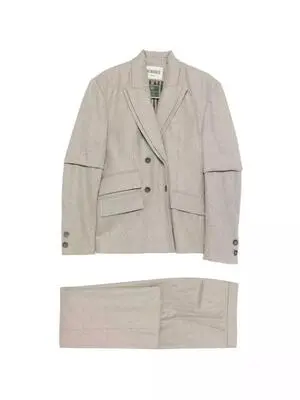 BATAKOVIC BELGRADE Double-breasted Panelled Suit