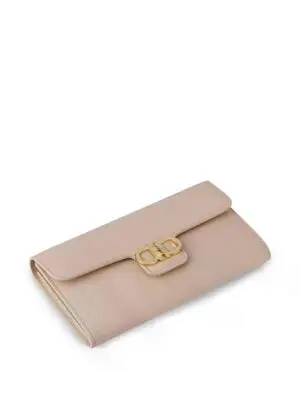 FERRAGAMO Gancini Hammered Chain Wallet