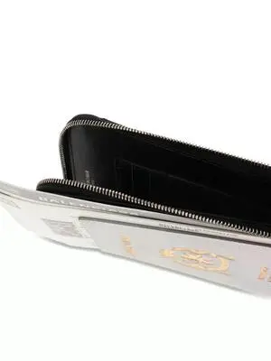 Balenciaga Passport-motif Leather Phone Holder