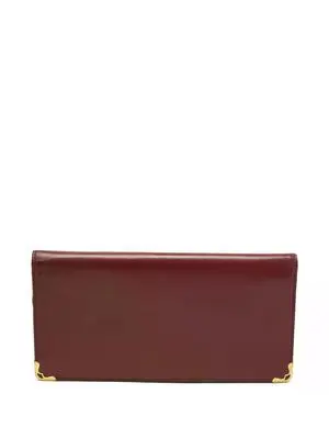 CARTIER Le Must De Leather Wallet - Red