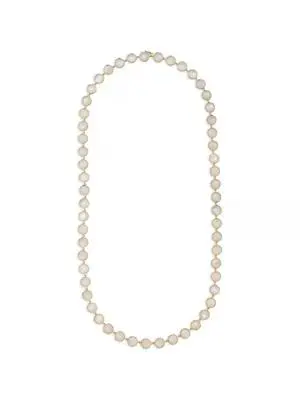 Irene Neuwirth Rainbow Cabochon Moonstone Necklace