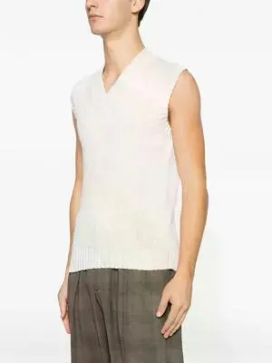 Tagliatore V-neck Knitted Vest