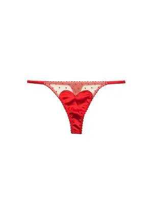 Fleur Du Mal Amour Thong - Rouge