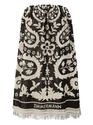 Zimmermann Rhiannon Terry Mini Dress