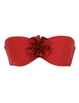 Zimmermann Cascadian Flower Bikini Top - Red