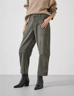 HUSH Cordi Barrel Leg Trousers