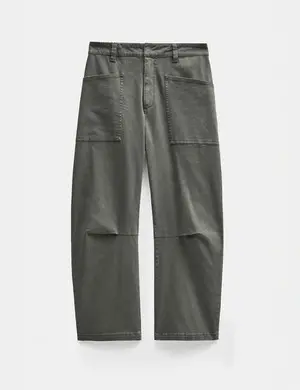 HUSH Cordi Barrel Leg Trousers