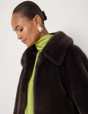 HUSH Freya Faux Fur Coat