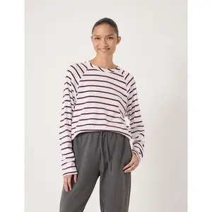 HUSH Matilda Raglan Stripe Top