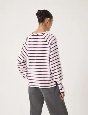 HUSH Matilda Raglan Stripe Top