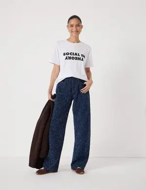 HUSH Social In Theory Graphic T-shirt