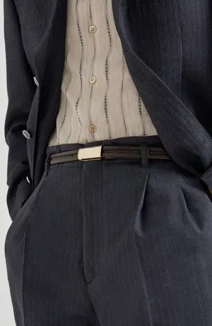 Brunello Cucinelli Leather Belt