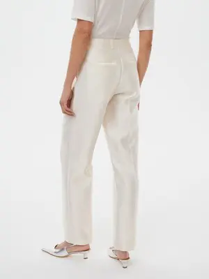 ALAS Bridal Tailored Silk-wool Pants