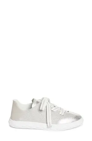 JIMMY CHOO Diamond Light Flex T-toe Sneakers - V Silver