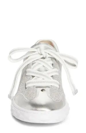 JIMMY CHOO Diamond Light Flex T-toe Sneakers - V Silver