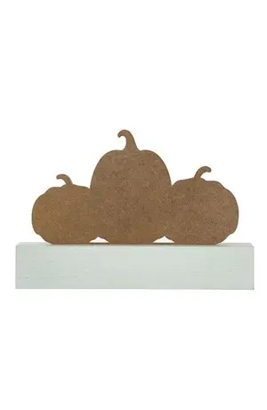 GLITZHOME Fall Wooden Pumpkin Patch Table Sign