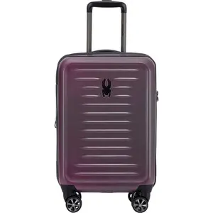 SPYDER Rails 20-inch Expandable Hardside Upright Suitcase - Burgundy