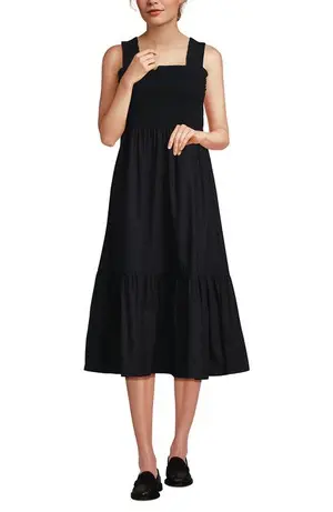 Lands' End Spaghetti Strap Day Dresses