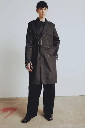 PCFG Cotton Blend Cargo Pants - Black