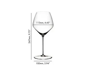 RIEDEL Veloce Old World Pinot Noir Wine Glass