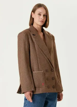 PCFG Cotton Big Shoulder Blazer Jacket