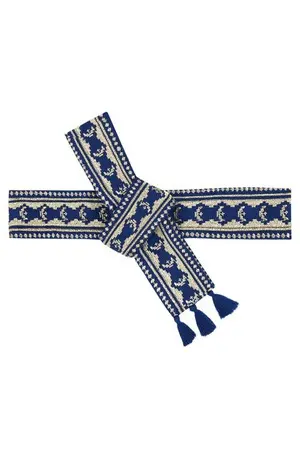 MER ST. BARTH Maxi Sandrine Tassels Dress