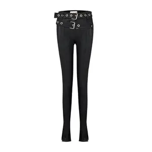 PCFG Belted Skinny Denim Pants