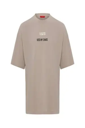 PCFG Pure Cotton Regular Fit Tshirt - Beige