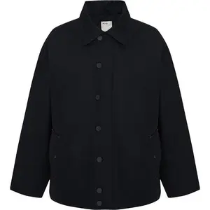 PCFG Cotton Padded Jacket - Black