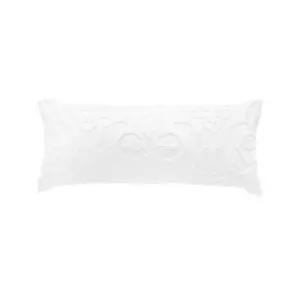 ELISABETH YORK Ninny Floral Tufted Throw Pillow Collection - Off-white