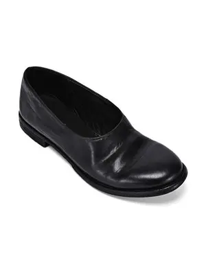 OLD TREND Heritage Genuine Leather Mary Jane Flats - Black