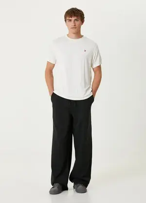 PCFG Dark Cotton Relaxed Fit Sweatpants - Black