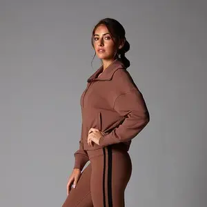 TAVI Cozy Half Zip - Clove