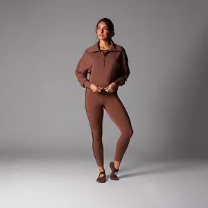 TAVI Cozy Half Zip - Clove