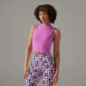 TAVI Mock Neck Tank - Paradise