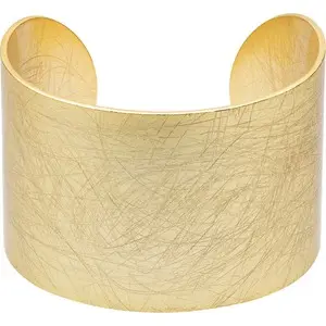 YOUZEY Hammered Cuff - Gold