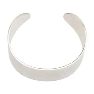 YOUZEY Hammered Cuff - Silver