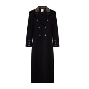 PCFG Wool & Cashmere Blend Oversized Long Overcoat
