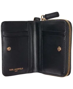 Karl Lagerfeld Paris Meribel Wallet - Black/gold
