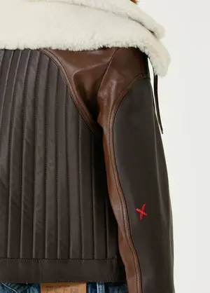 PCFG Double Collar Leather Jacket