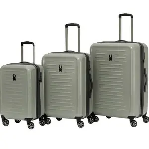 SPYDER Rails 3-piece Hardside Luggage Set - Moss Gray