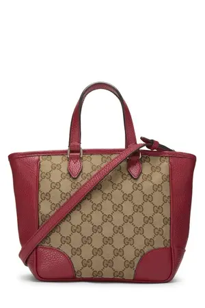 Gucci Original Gg Bree Top Handle Tote - Beige