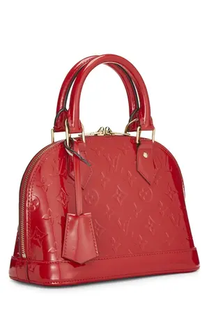 LOUIS VUITTON Monogram Vernis Alma Nm Handbag