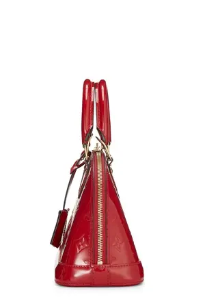 LOUIS VUITTON Monogram Vernis Alma Nm Handbag