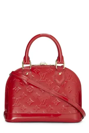 LOUIS VUITTON Monogram Vernis Alma Nm Handbag