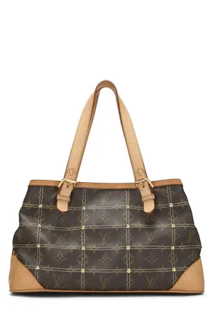 LOUIS VUITTON Monogram Riveting Shoulder Bag