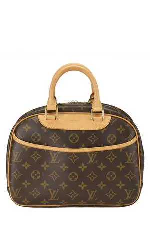 LOUIS VUITTON Monogram Trouville Top Handle Bag