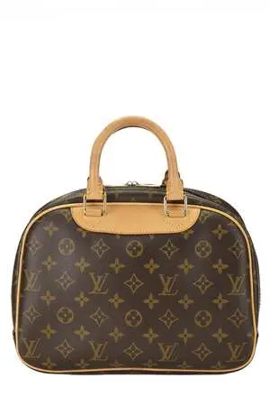 LOUIS VUITTON Monogram Trouville Top Handle Bag