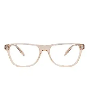 Alexander McQueen Square-frame Acetate Optical Frames - Nude Nude Transparent (am0248o/30008654/003)